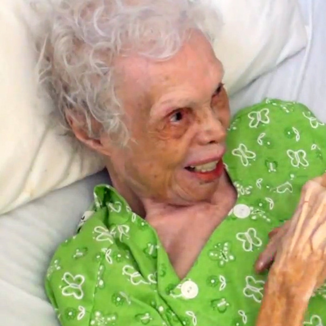 Watch 102 Year Old Woman Sees Her Dancing Videos For The First Time